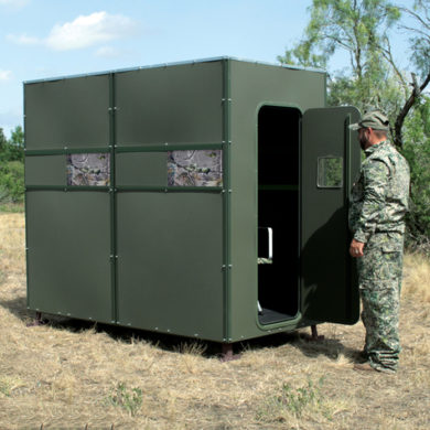 Texas Hunter 4’X8’ Xtreme Deer Blind With Ground Legs | Lochte Feed