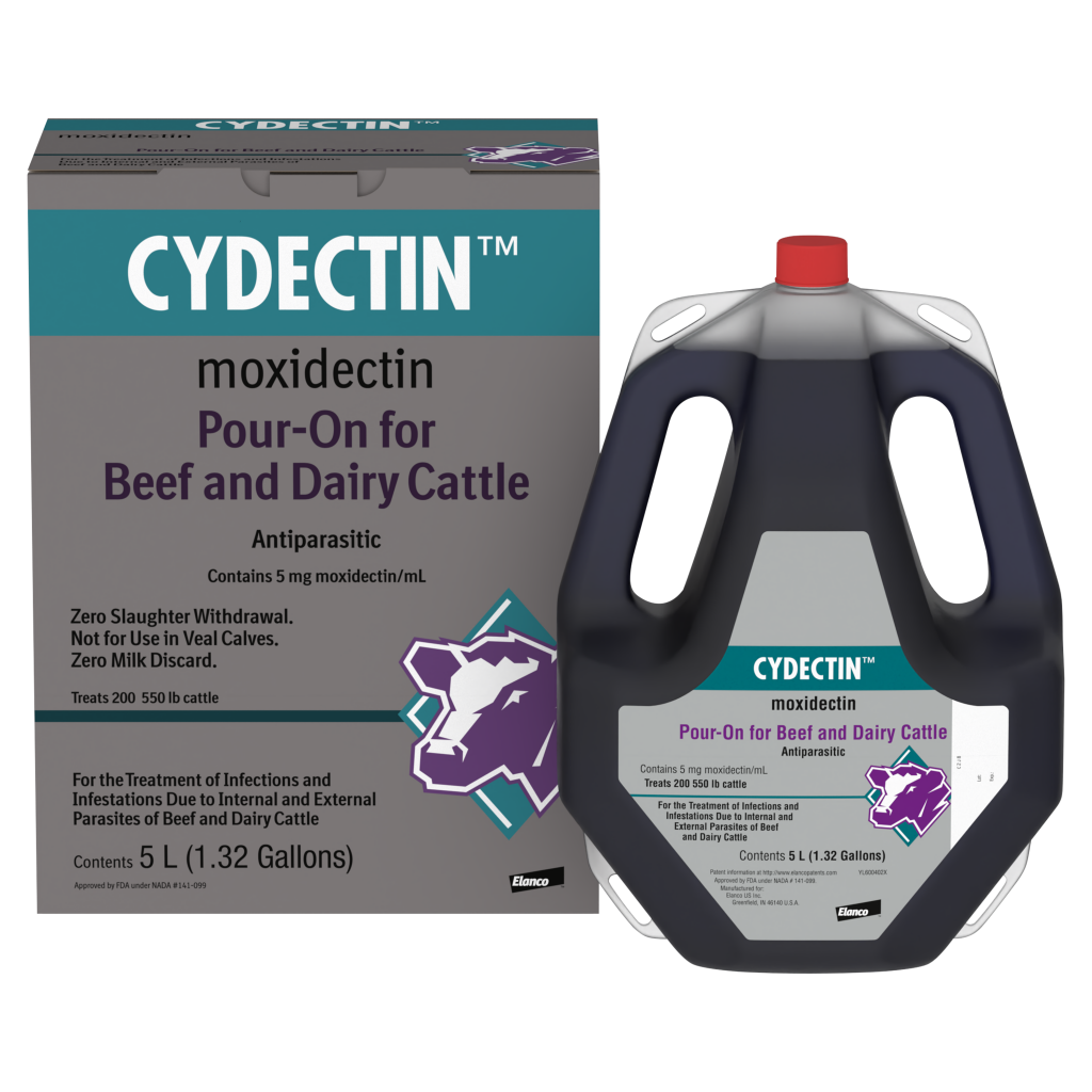 Cydectin Cattle Pour-On Dewormer - Lochte Feed & General Store