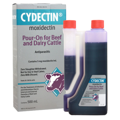 Cydectin Cattle Pour-On Dewormer - Lochte Feed & General Store