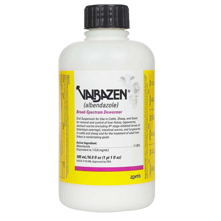 Valbazen (Albendazole) Broad-Spectrum Dewormer - Lochte Feed & General ...